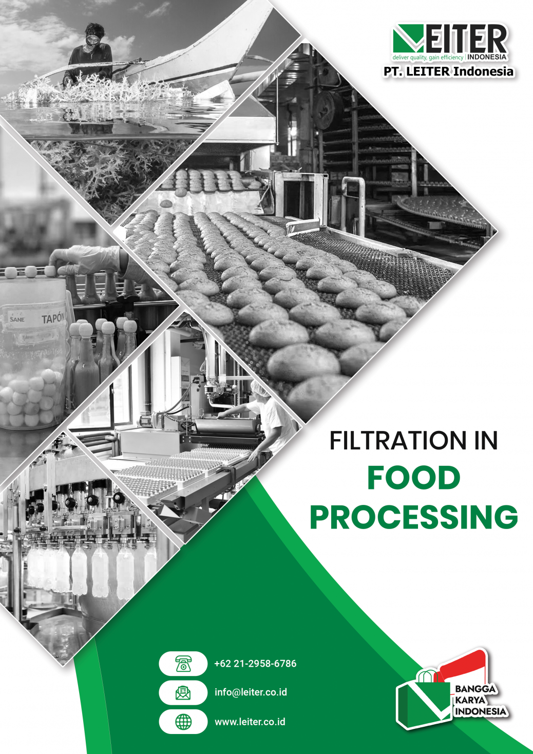 Filtration and Filter Cloth for Food Processing - LEITER Indonesia